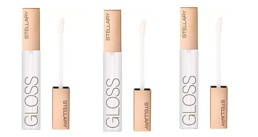 Блеск для губ Stellary lip gloss Sexy gloss, тон 01 Clear Intentions, 4 мл 3 шт