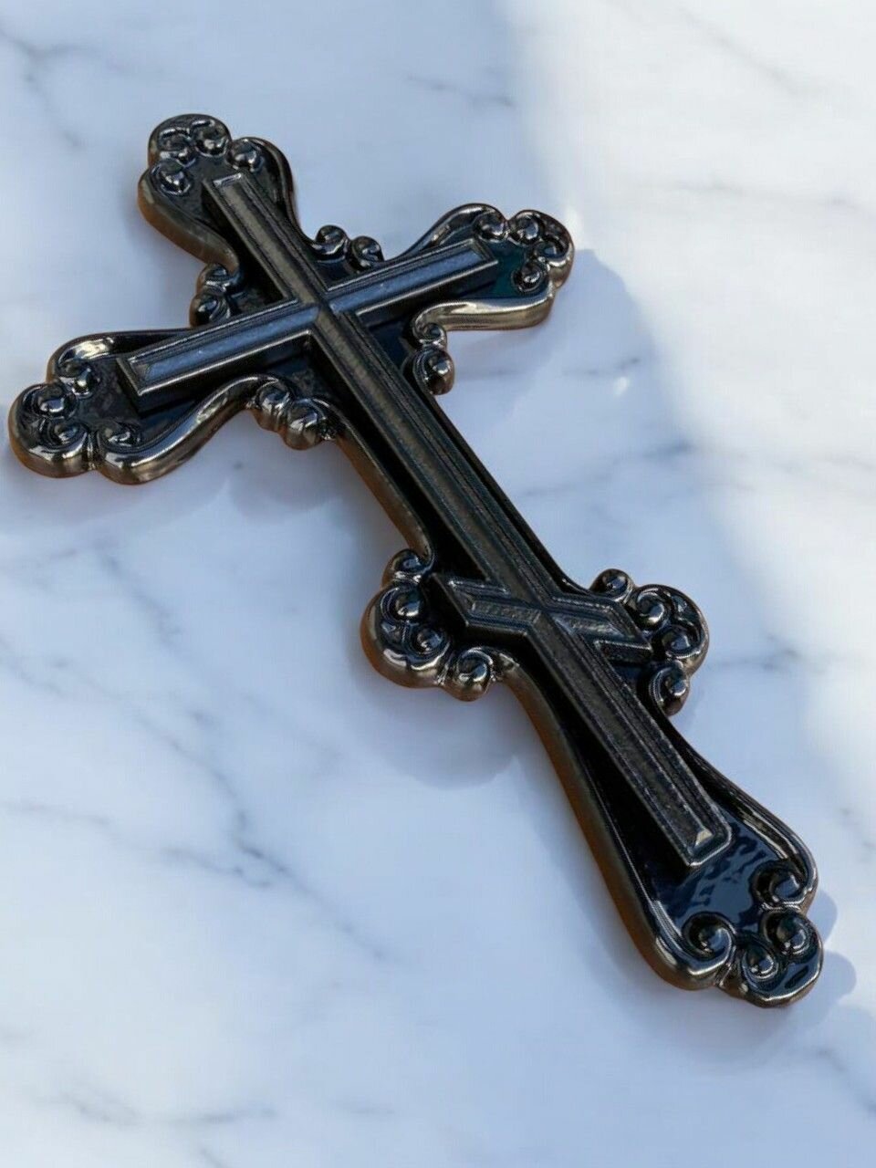 Крест накладной для оформления памятника