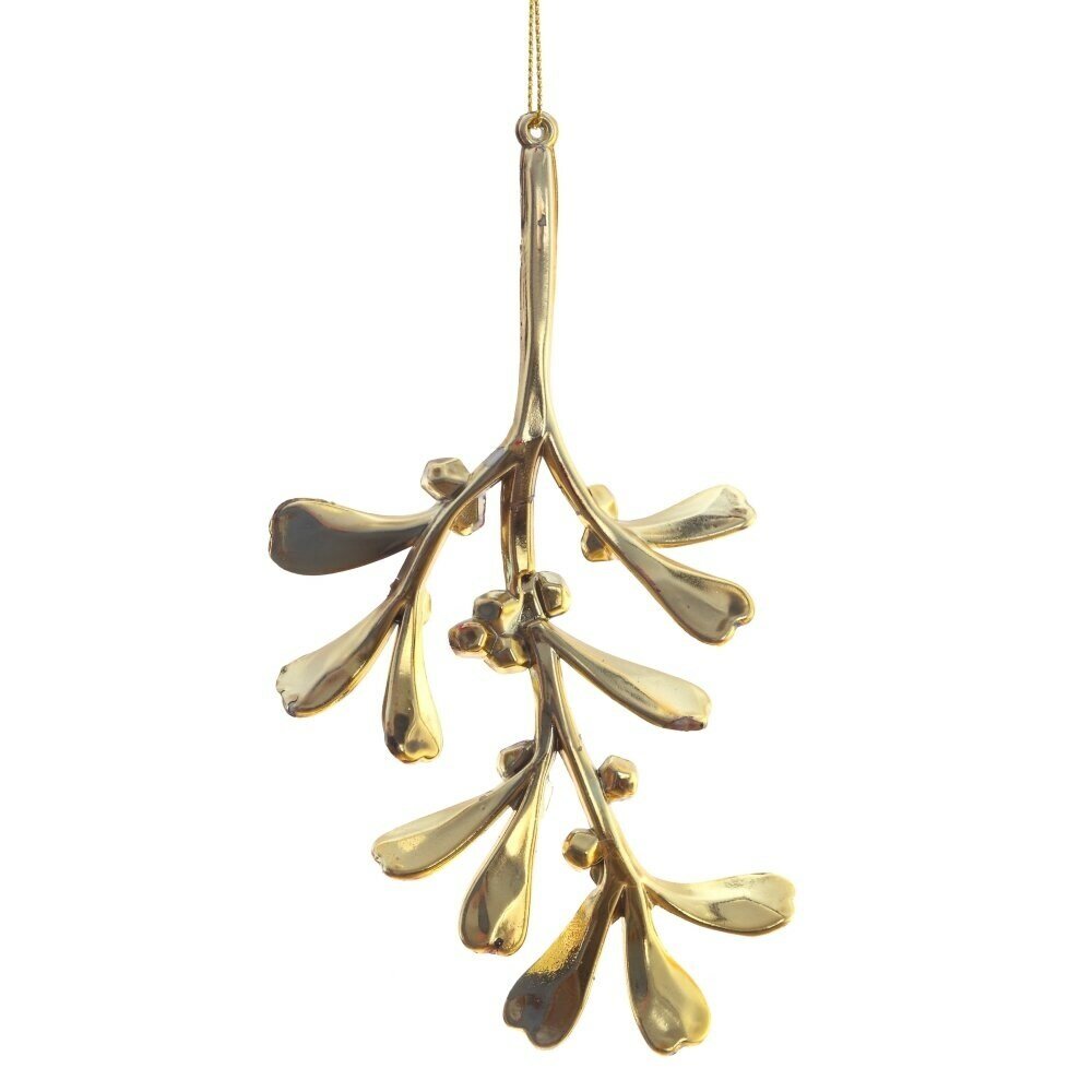 Украшение новогоднее "Веточка", L=9 W=2 H=17 см