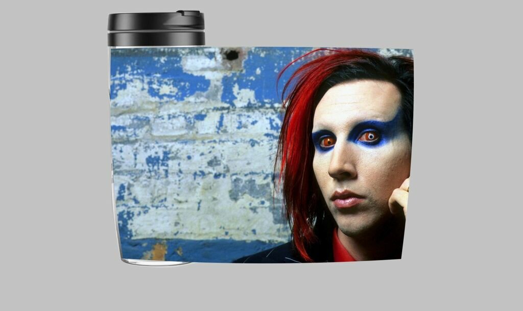 Термокружка Marilyn Manson, Мэрилин Мэнсон №5