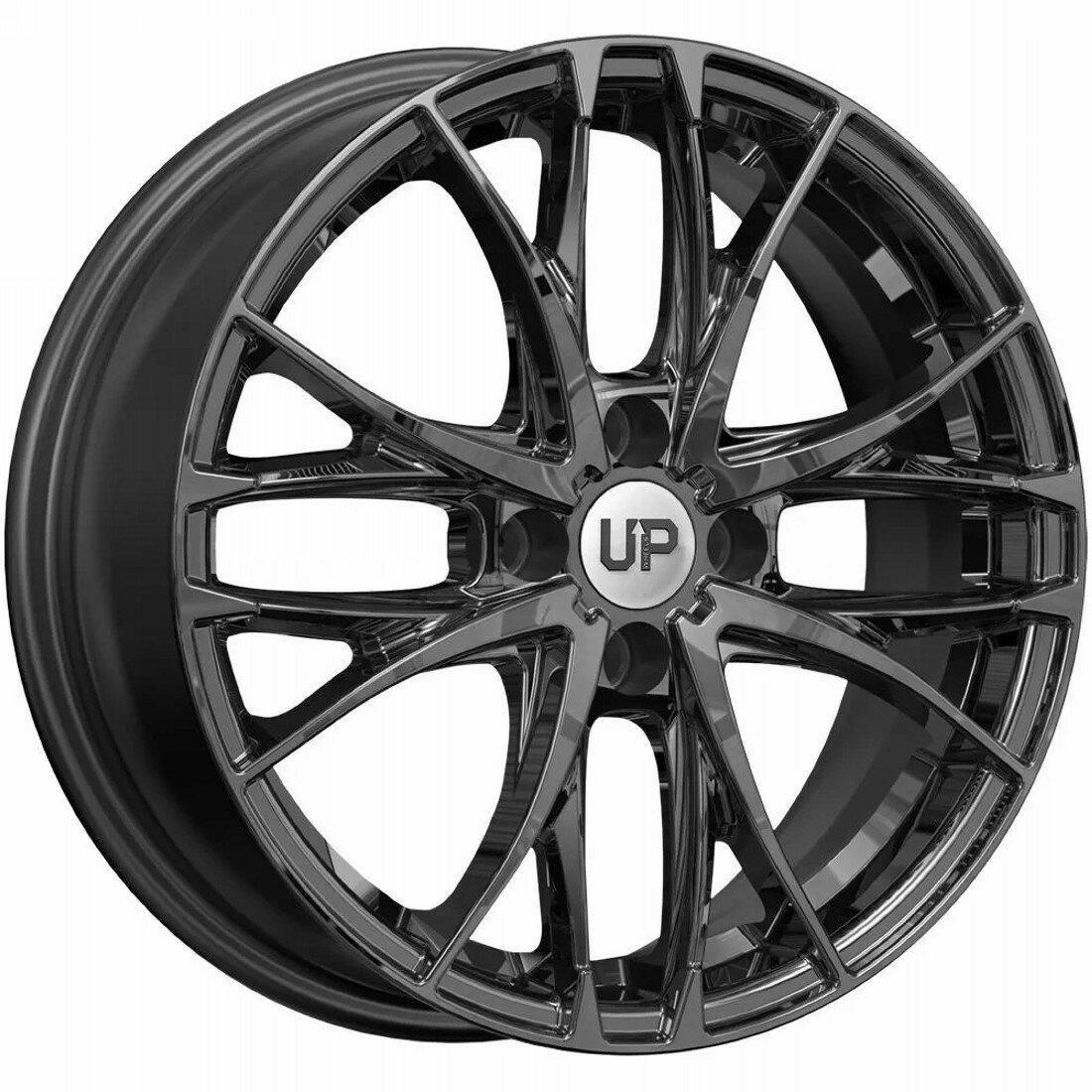 Колесный диск Wheels UP Up111 6x16 4x100 ET41 60,1 New Black литой для автомобиля