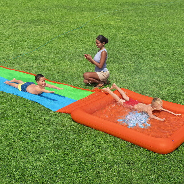 Водная дорожка для скольжения Super Splash - Double Slide 531 см, Bestway, 52633
