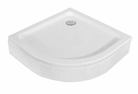 Поддон для душа акриловый RGW STYLE P 100 полукруглый , открытый