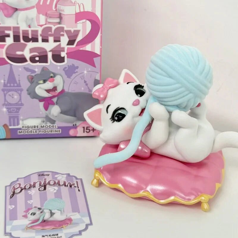 Фигурка MINISO Disney Marie Cat, розовый, Color: B