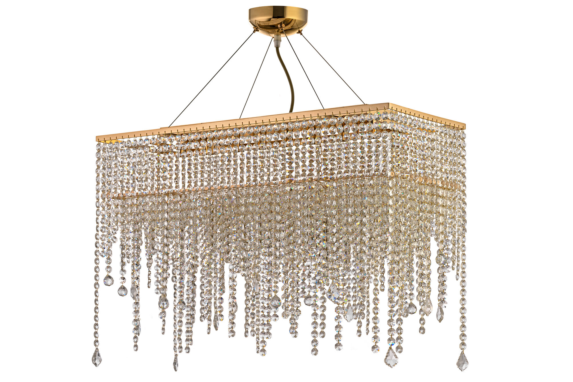 Хрустальная подвесная люстра Arti Lampadari Milano E 1.5.70X25.105 G