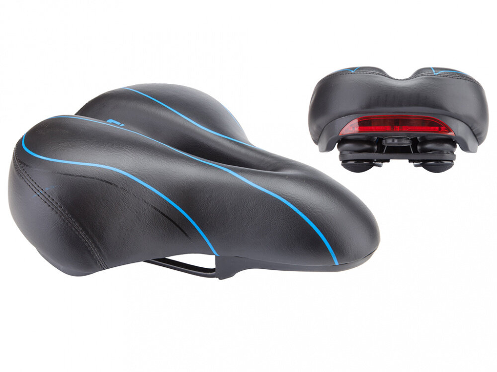 Седло велосипеда AZ-6626 T-02 со светодиодами