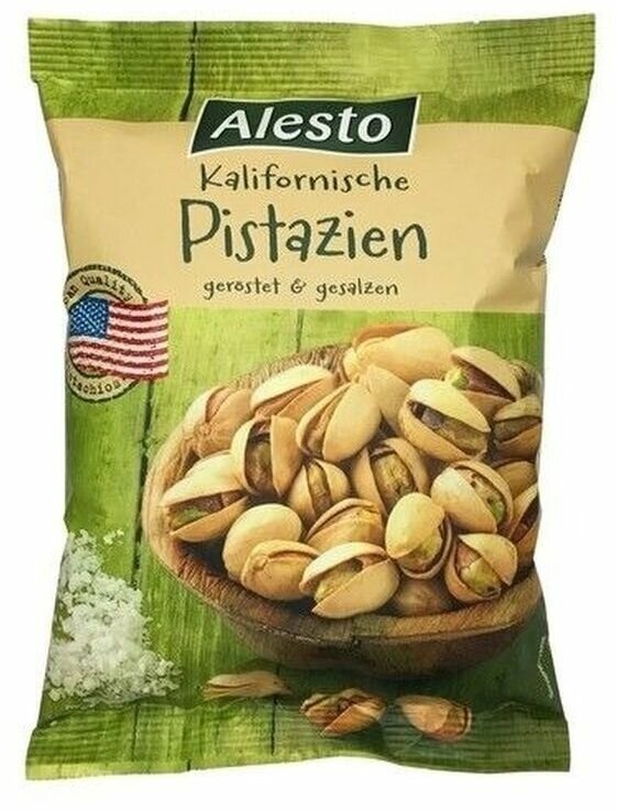 Фисташки Alesto жареные и солёные орехи 250 г