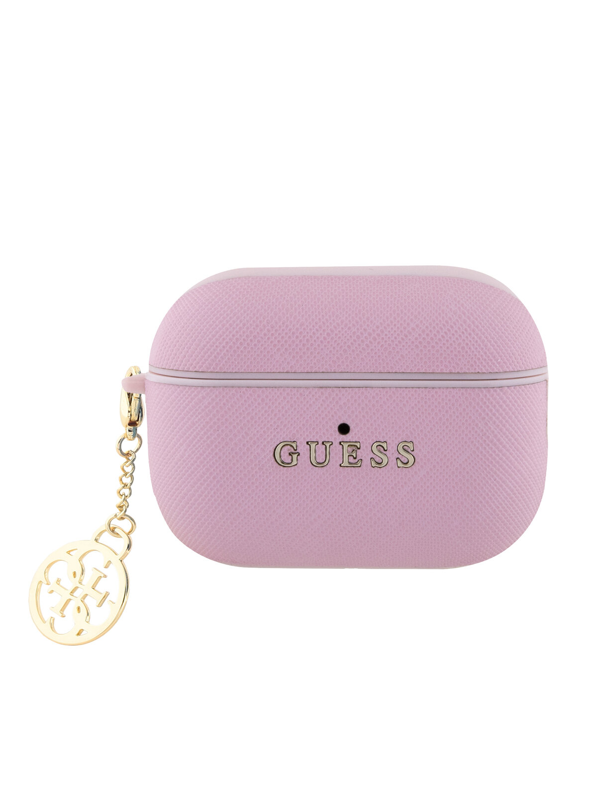Guess для Airpods Pro 2 чехол PU Saffiano with Charm Pink