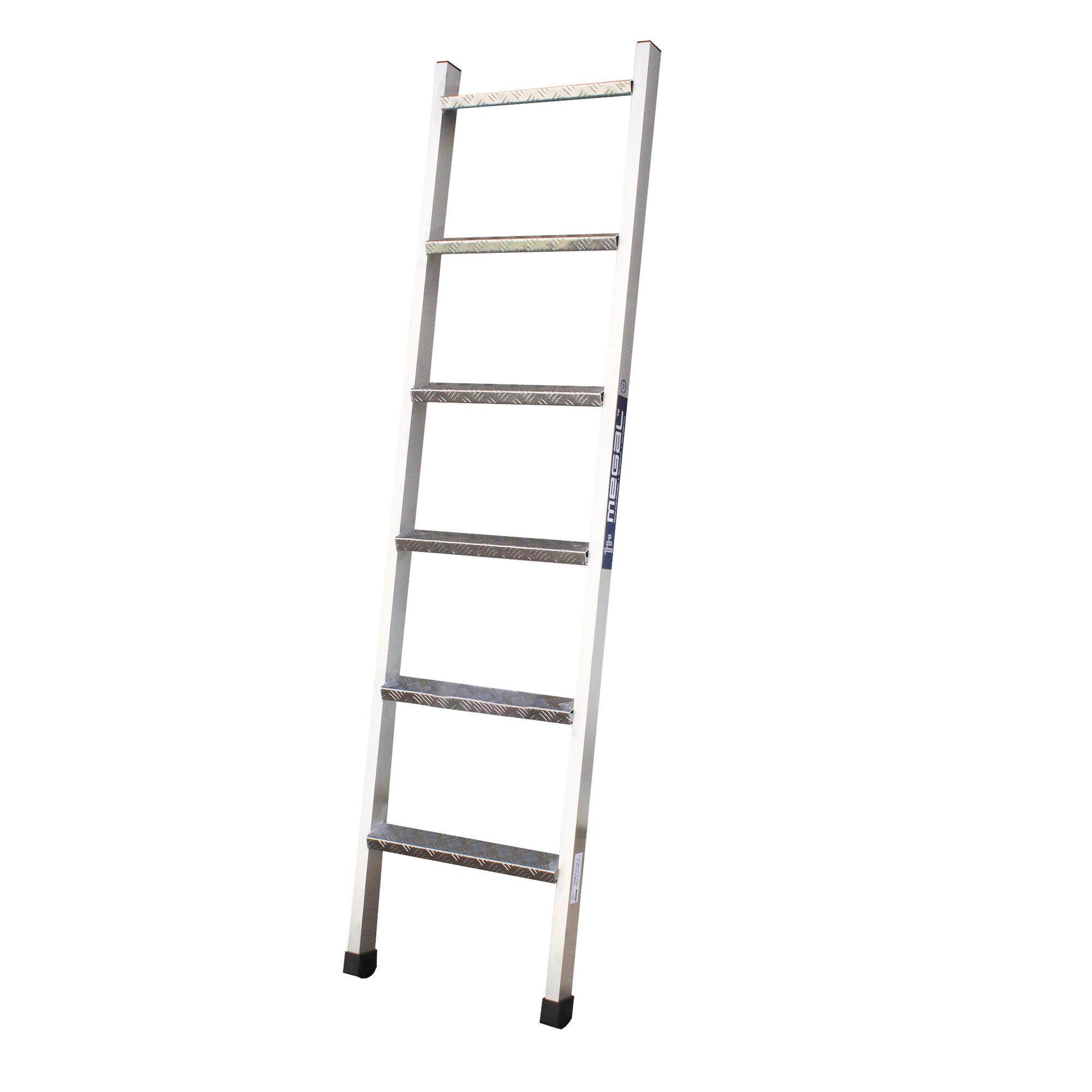 Лестница приставная с широкими ступенями MEGAL - ЛПШ - 2,0 (тип 1)