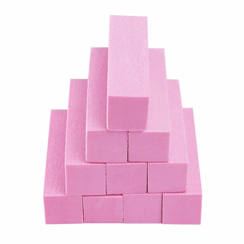 Блок для полировки ногтей, Розовый