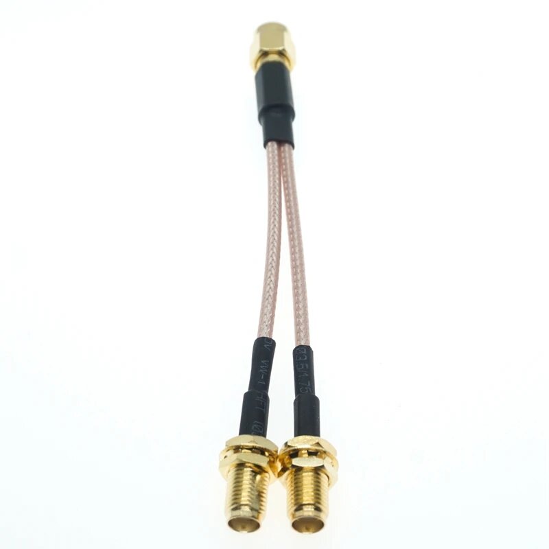 LZQLY CABLE разветвитель RG316 SMA male на 2x SMA female 10CM