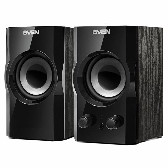 Колонки Sven SPS-606 2.0 черный 6 Вт