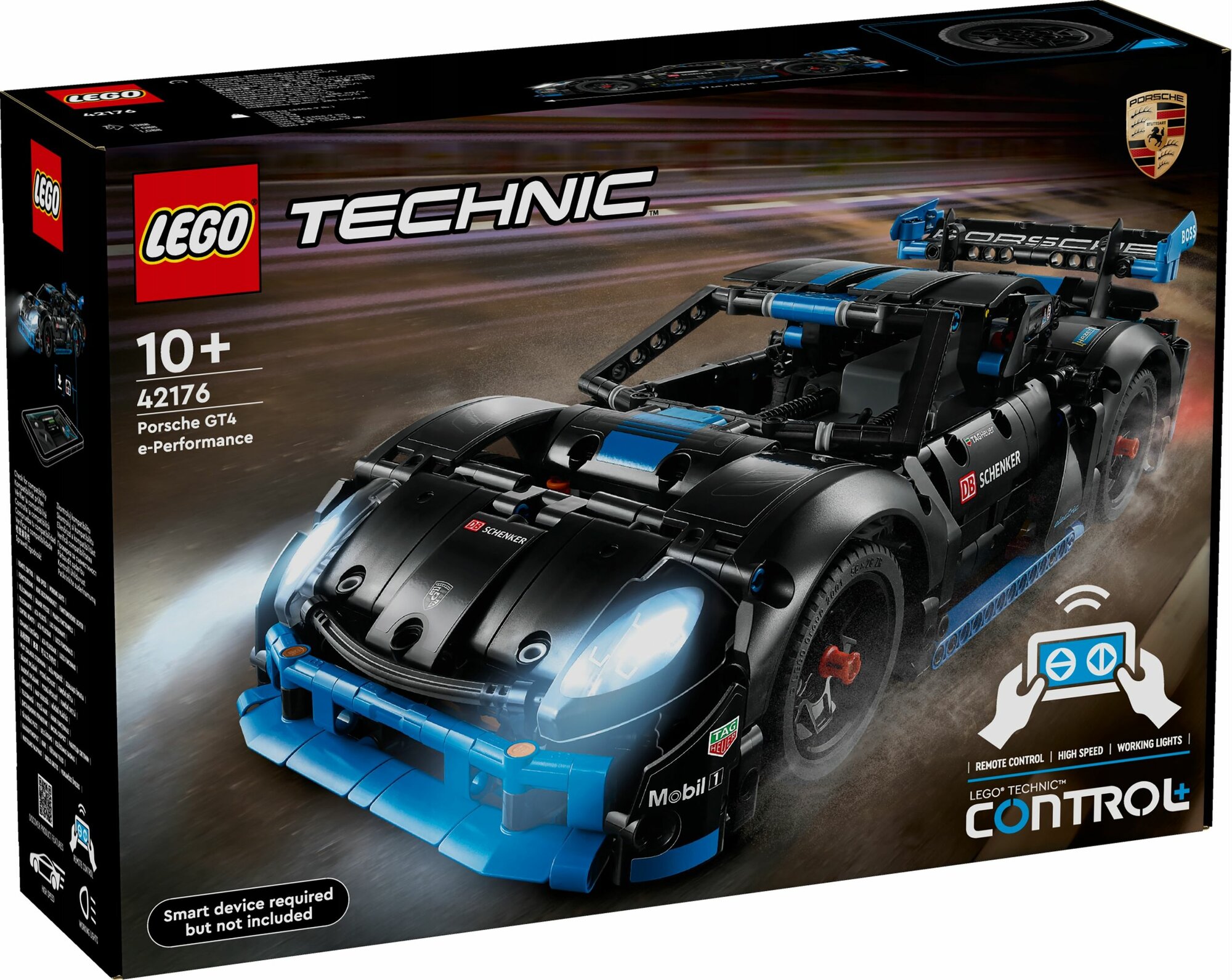 Конструктор LEGO Technic - Гоночный автомобиль Porsche GT4 e-Performance - Лего Техник Порше 42176