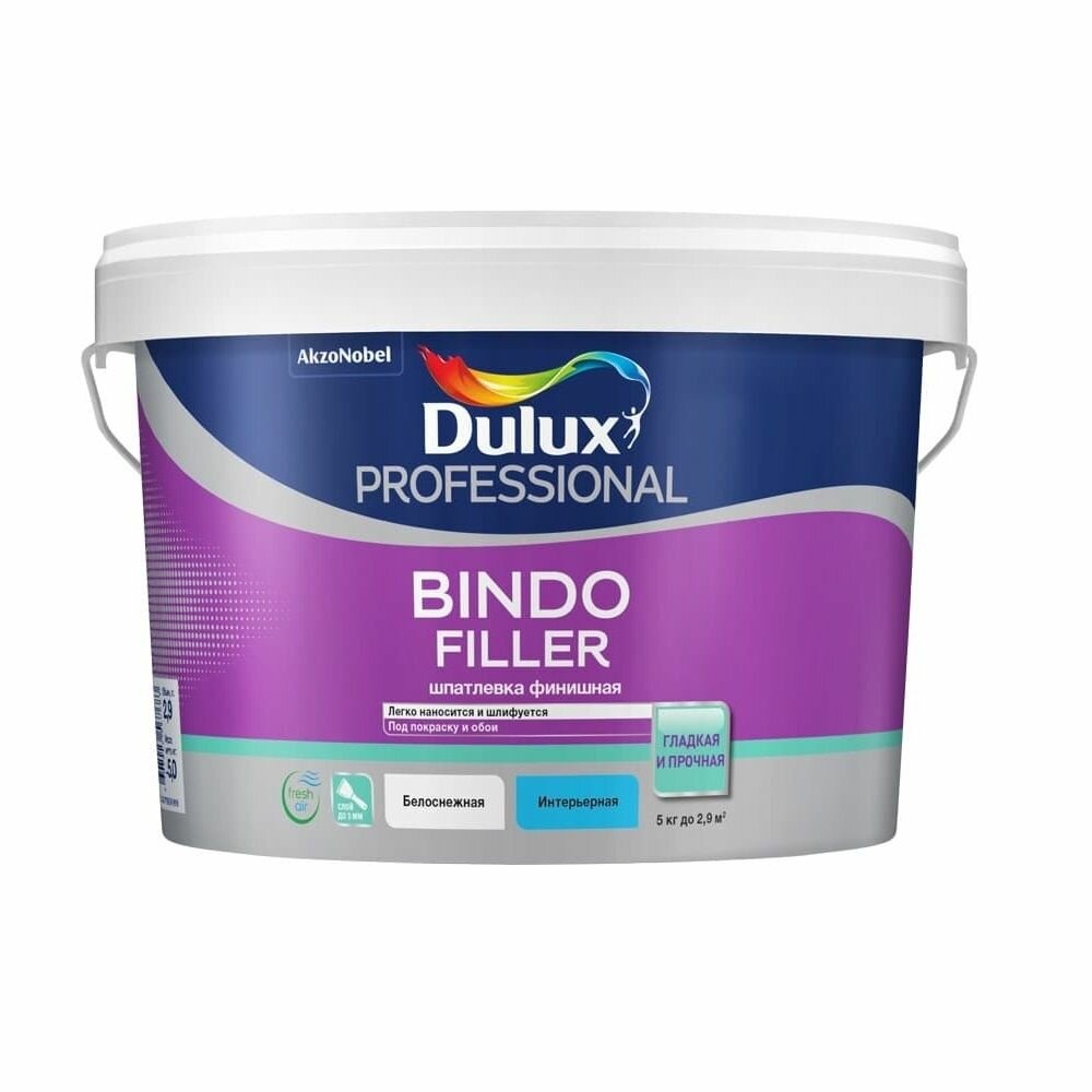 Шпатлевка финишная Dulux Bindo Filler (5кг)