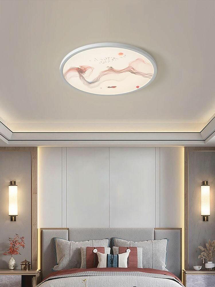 Китайский стиль новый потолочный светильник для спальни в китайском стиле