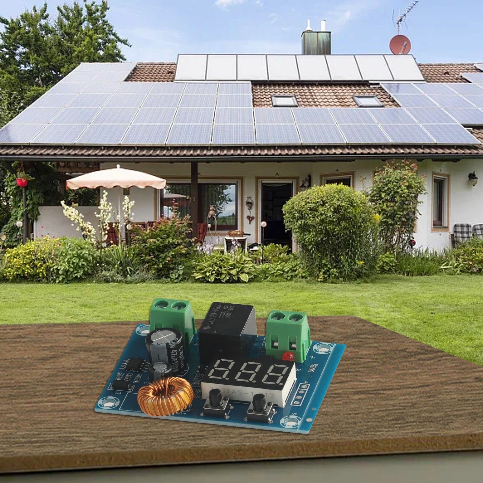 Модуль защиты от постоянного напряжения XH-M609 для литий-ионных аккумуляторов, отключение при низком напряжении и разрядке, выход 12-36V