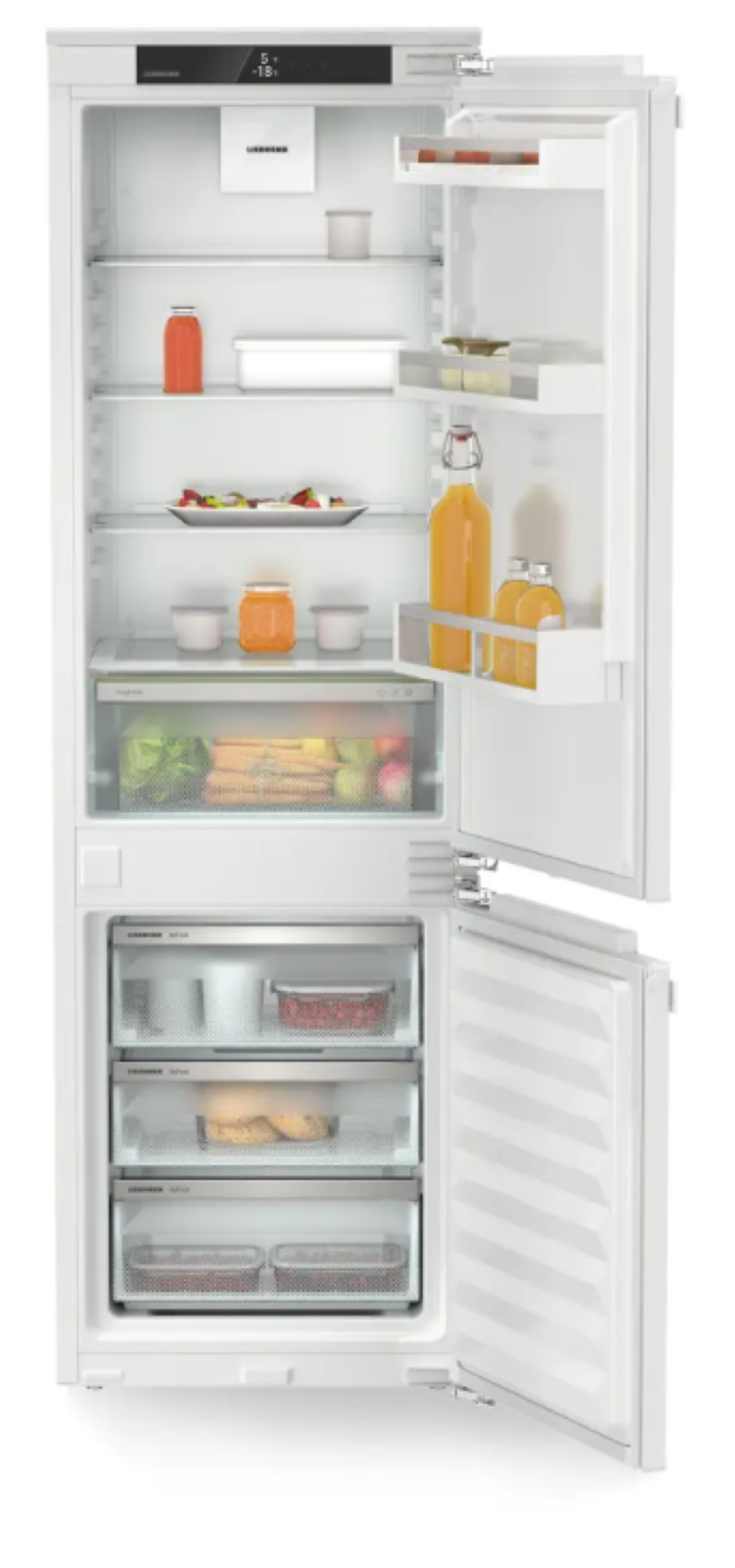 Встраиваемый холодильник LIEBHERR ICNe 5103 с нижней морозильной камерой