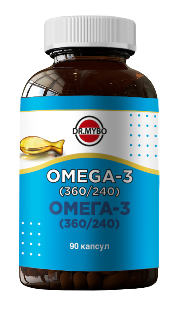 Dr mybo омега-3 90 шт. капсулы массой 1350 мг