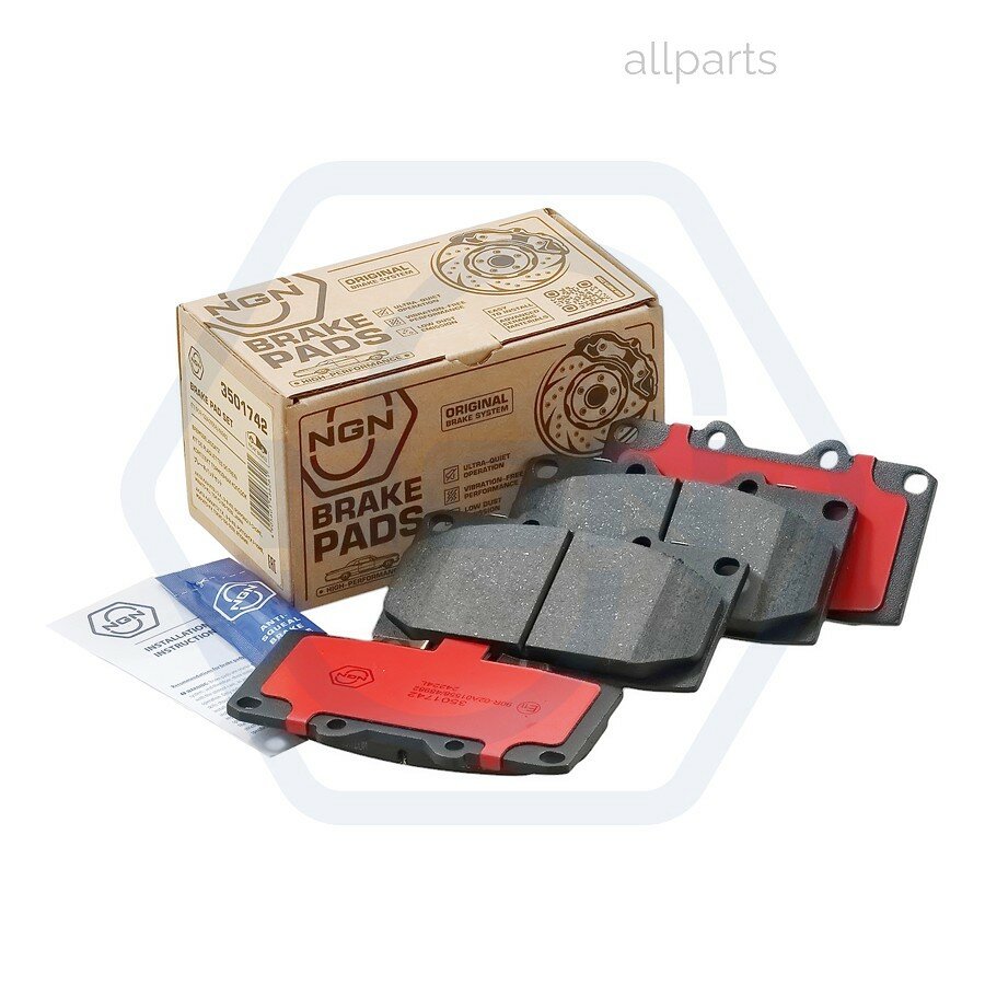 NGN 3501742 Колодки тормозные дисковые Ceramic Technology | перед |