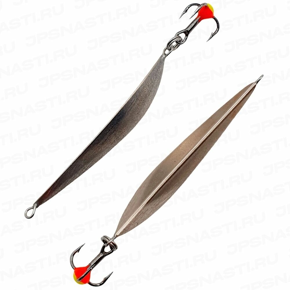 Зимняя блесна для рыбалки MaxFishing Ice Матвейчиков, 40 мм, 2.8 гр, нейзильбер