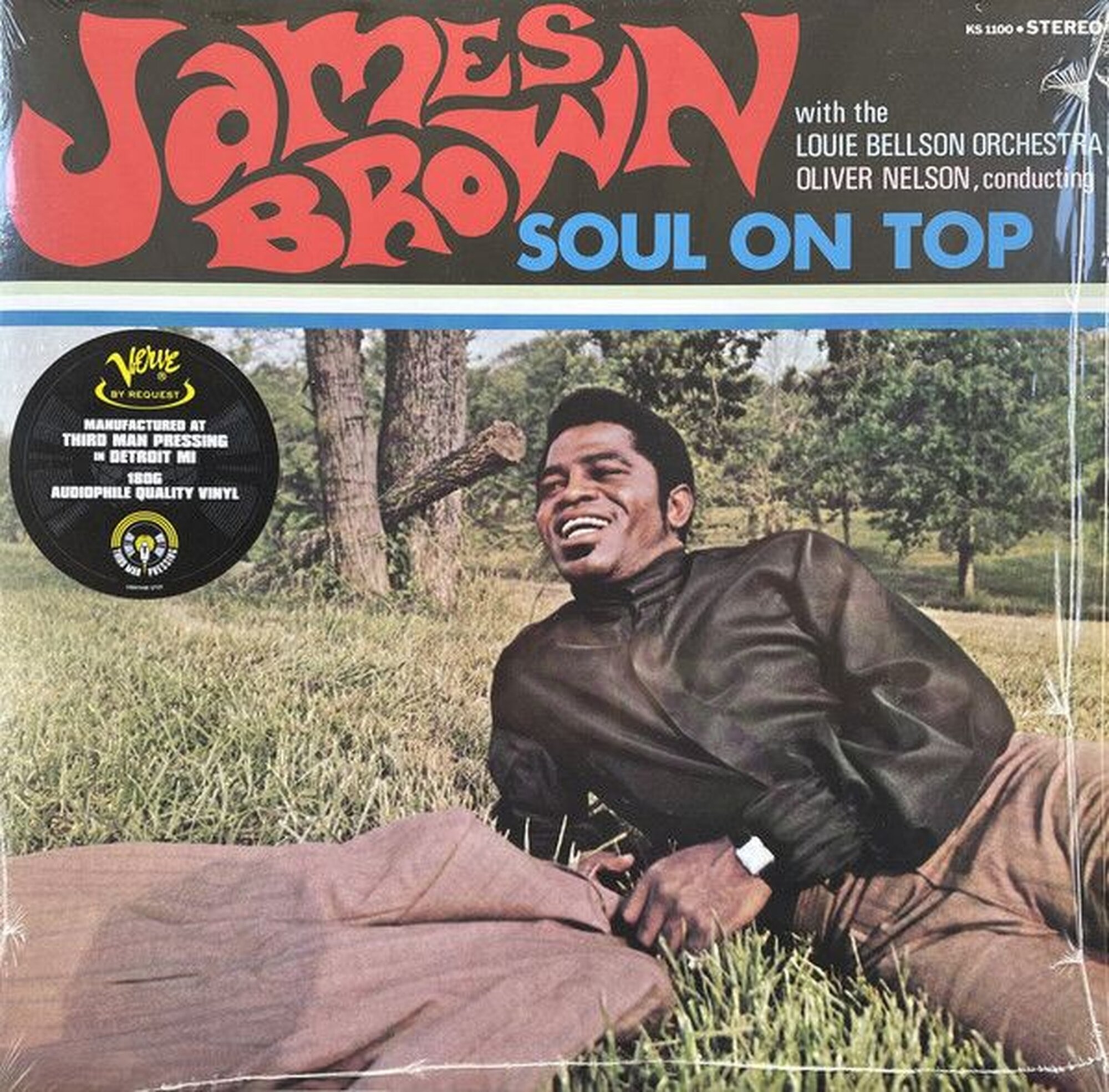 Виниловая пластинка James Brown, Oliver Nelson, Louie Bellson Orchestra. Soul On Top (LP, Stereo, Gatefold, 180G)