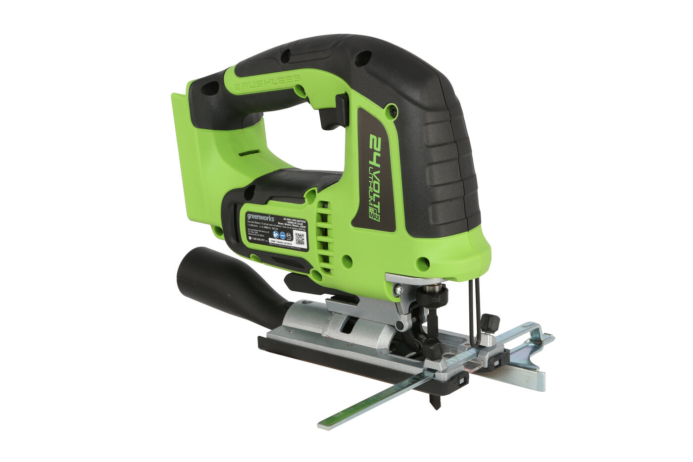Аккумуляторный лобзик Greenworks GD24JS120, 24В, 120мм, коробка