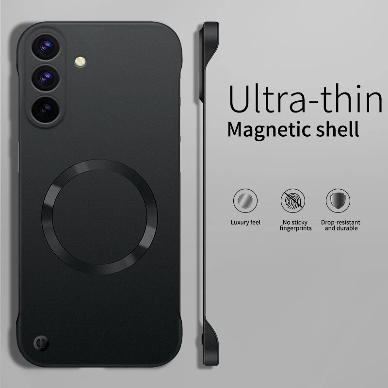 Магнитный чехол Samsung Galaxy S25 Black