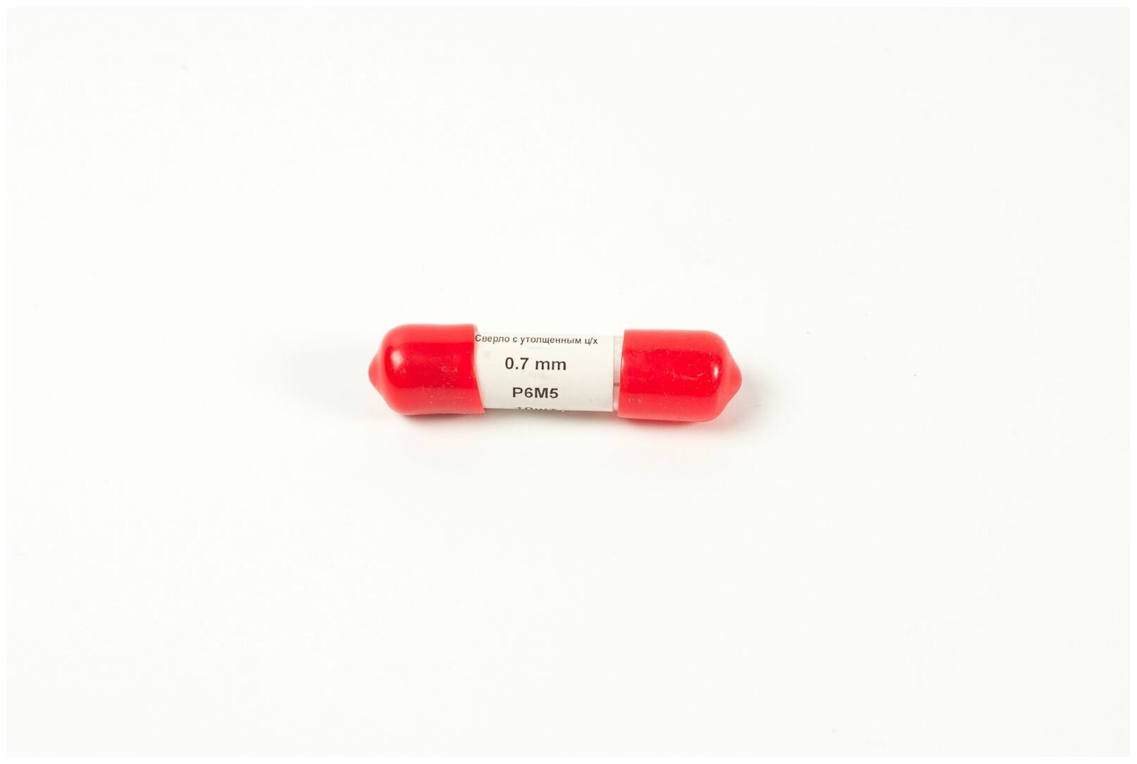 Сверло по металлу 0,7 мм Р6М5 с утолщённым хвостовиком ВИЗ , 10 шт