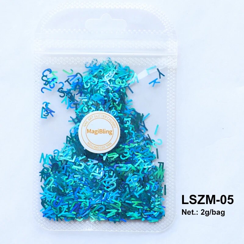 Блестки для ногтей MagiBling, LSZM-05