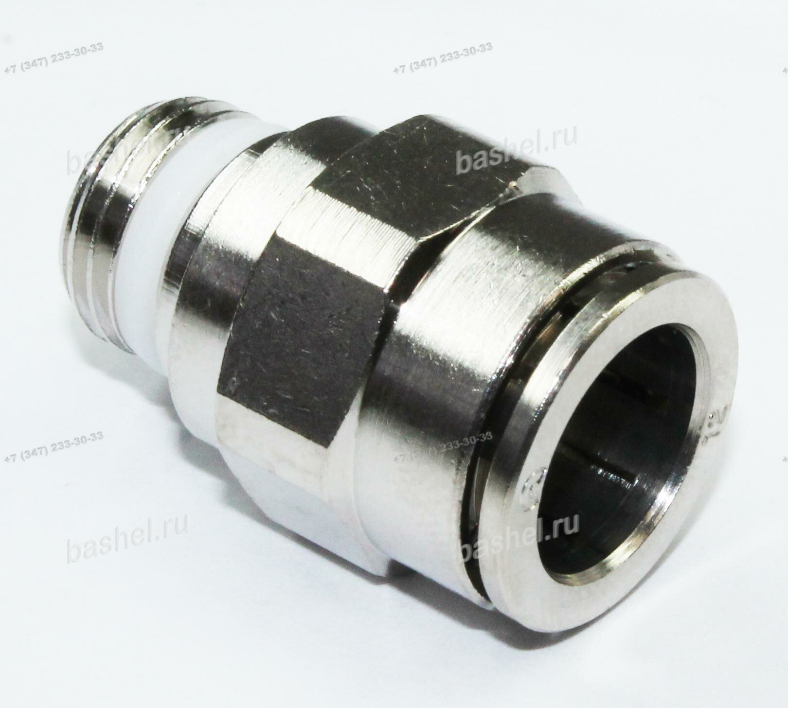 S6510 12-1/4, Фитинг цанга прямой, Camozzi