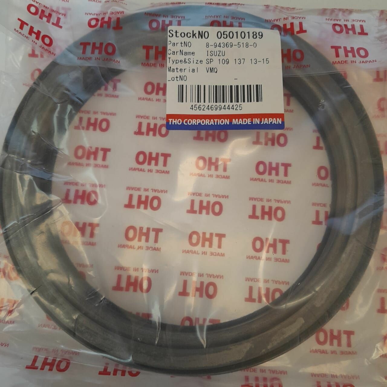 Сальник коленчатого вала передний THO 05010189 isuzu двигатель 4HG1. OEM: 8-94369-518-0