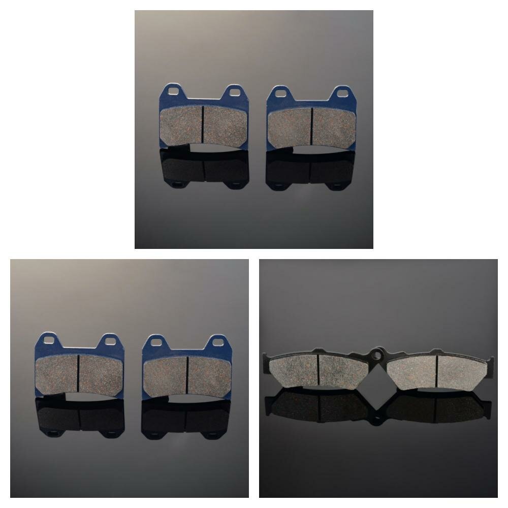 Полный комплект тормозных колодок для MOTO GUZZI 1400 California Custom 2013-2015 (SB244, SB209)