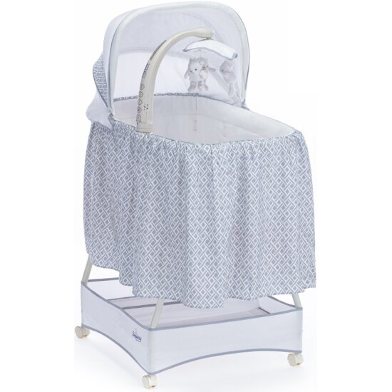 Колыбель Simplicity GL 4020 Auto с электронной системой укачивания Halsey Gray