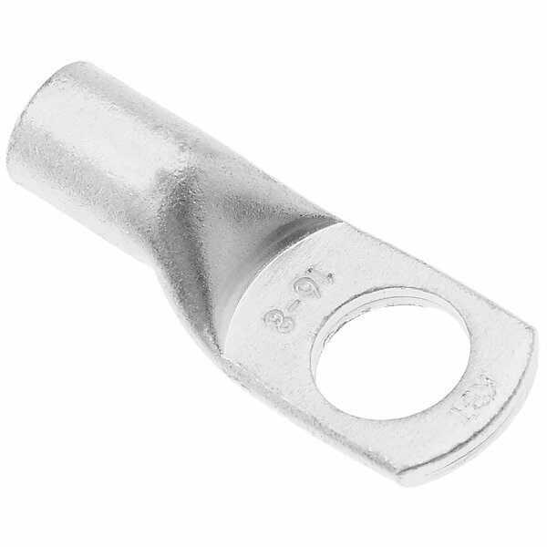 Наконечник 87479 ТМЛ-Р 16-8 медный 16мм2 луженый под опрессовку, под шайбу (КВТ) (100 шт. в комплекте)