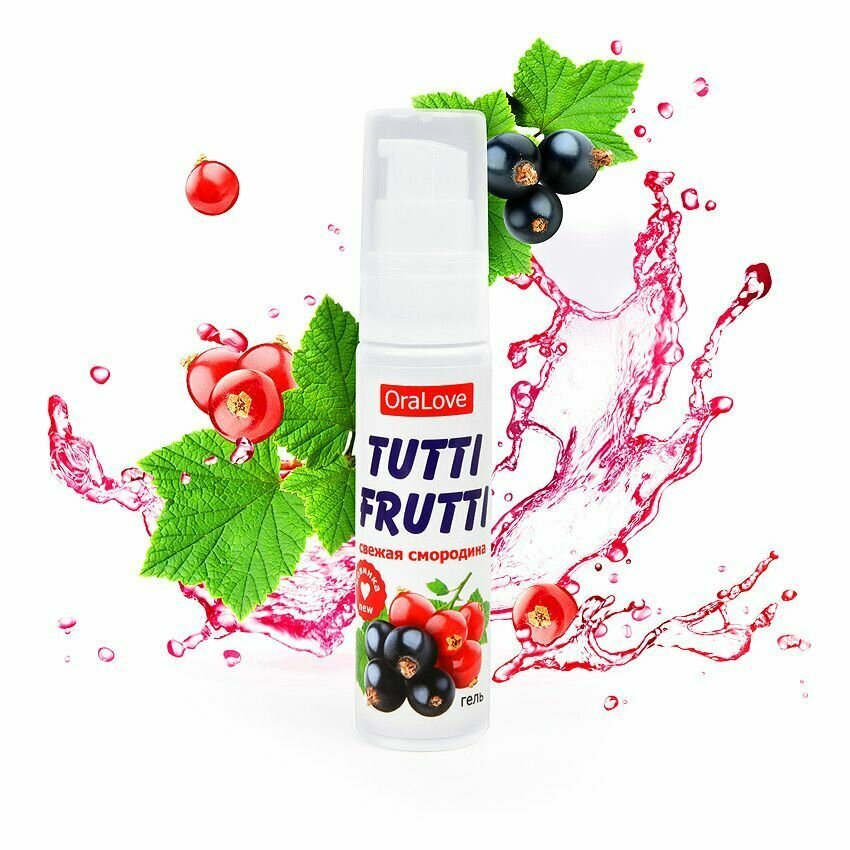 Гель увлажняющий TUTTI-FRUTTI "Лаборатория Биоритм"свежая смородина 30 г