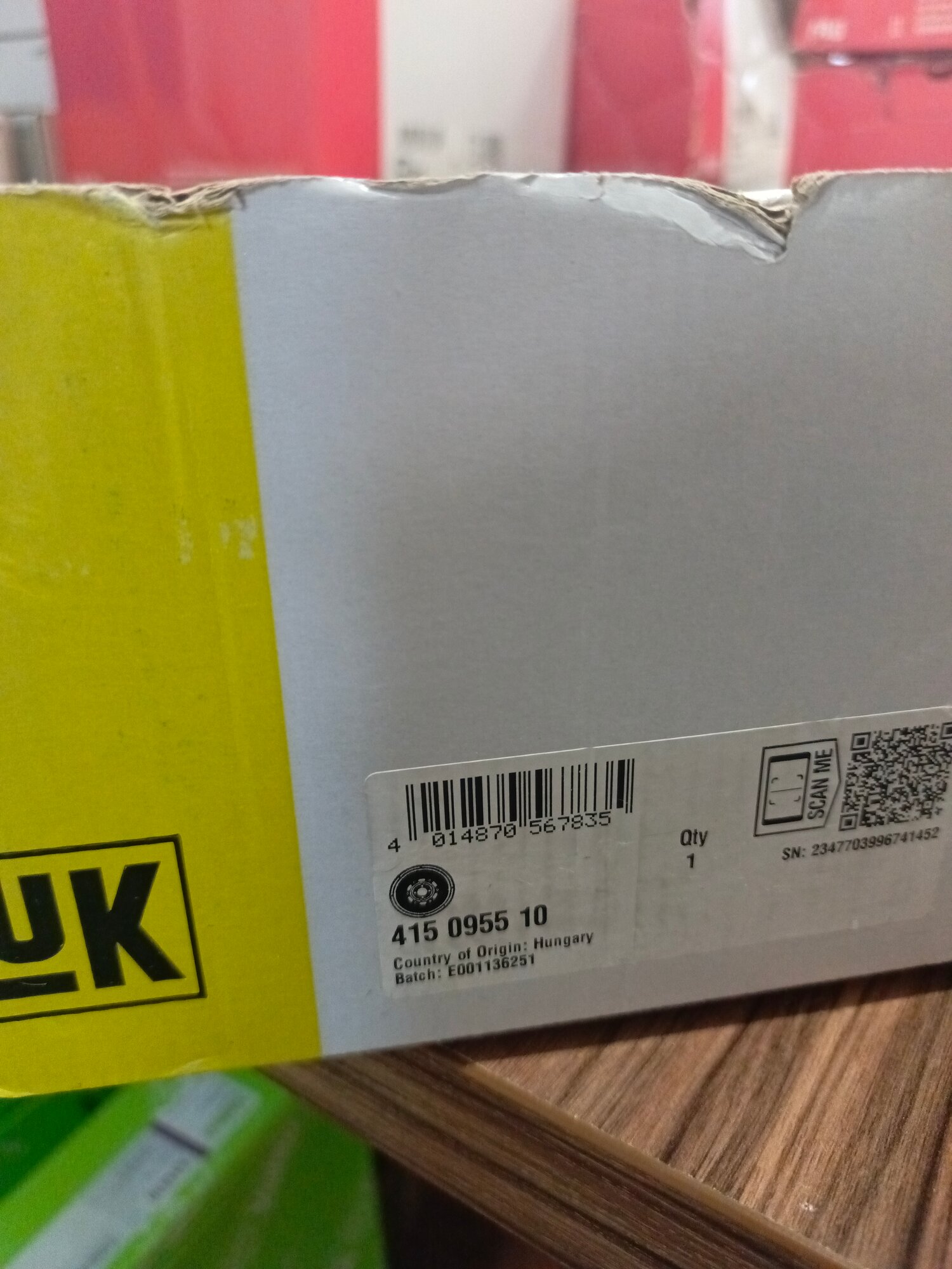 Маховик LuK 415095510