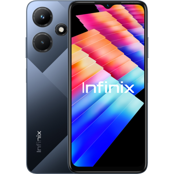 Смартфон INFINIX HOT 30I NFC (идеальное состояние), 4/128GB, черный, Unisoc T606 (12 nm), Global