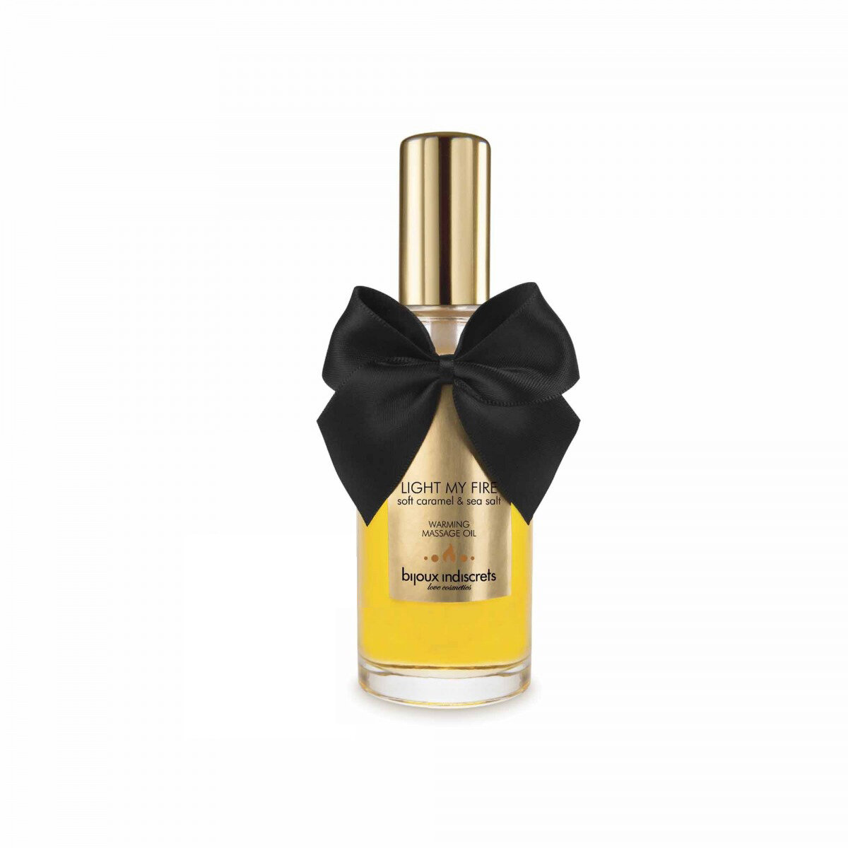 Bijoux Indiscrets Разогревающее массажное масло со вкусом карамели и морской соли Light My Fire (100 мл), bijoux-0168