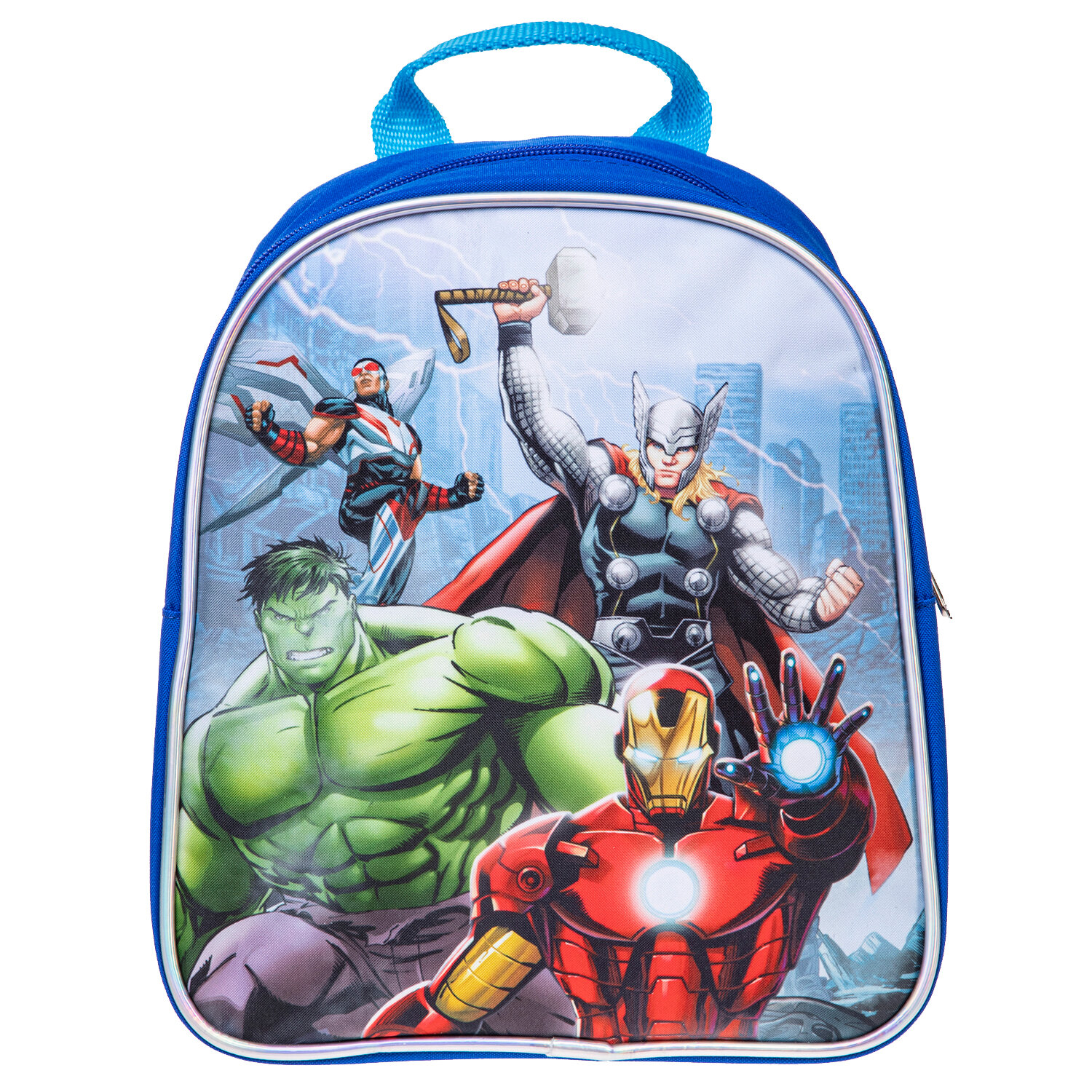 Рюкзак малый Hatber -Мстители- 25х20х8 см, светоотражающие элементы, 1 отделение ( MARVEL)