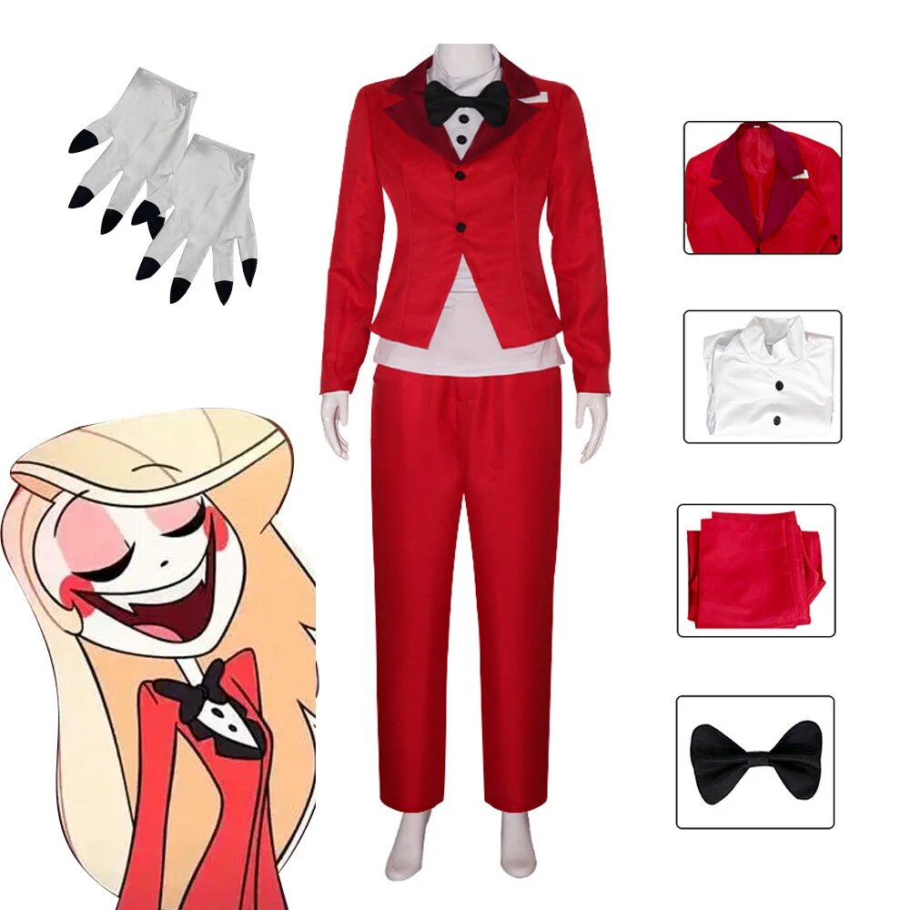 Косплей костюм «Гостиница Чарли» для взрослых XL, Full Set Suits