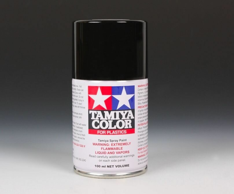 TS-14 Black (Черная) краска-спрей в баллон. 100мл.