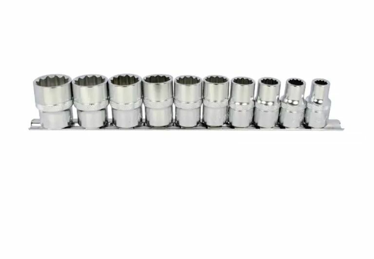 Набор торцевых головок 1/4" 12 гр. 3/16"-9/16" 10пр. на линейке Licota TBS-22002