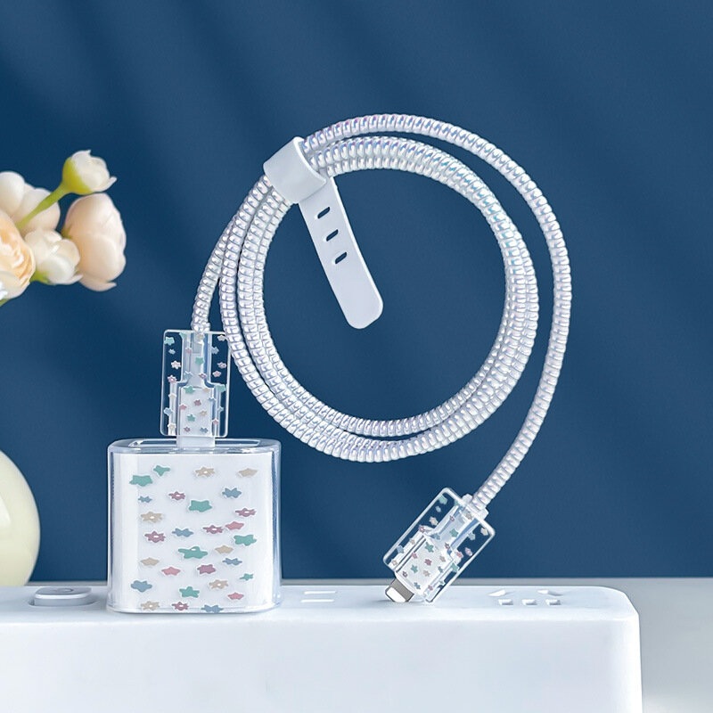 Чехол для зарядки Hyun-Yue, для Apple, прозрачный, защита от падения