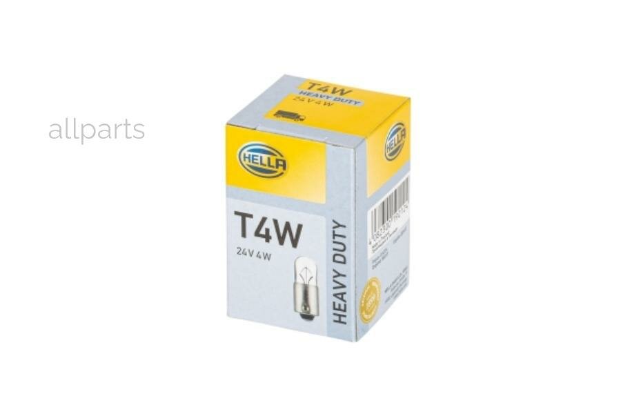 BEHR-HELLA 8GP 002 067-241 Лампа T4W 24V 4W BA9s