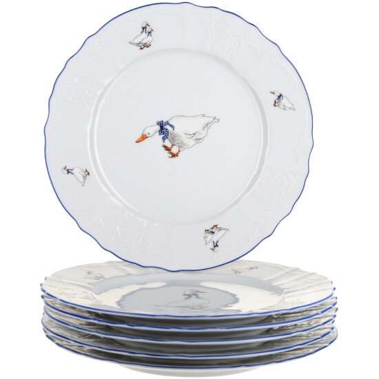 Тарелка Bernadotte "Гуси" 30 см
