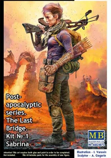 MB24073 Фигуры, Серия постапокалиптики. Последний Мост. Набор №1. Сабрина