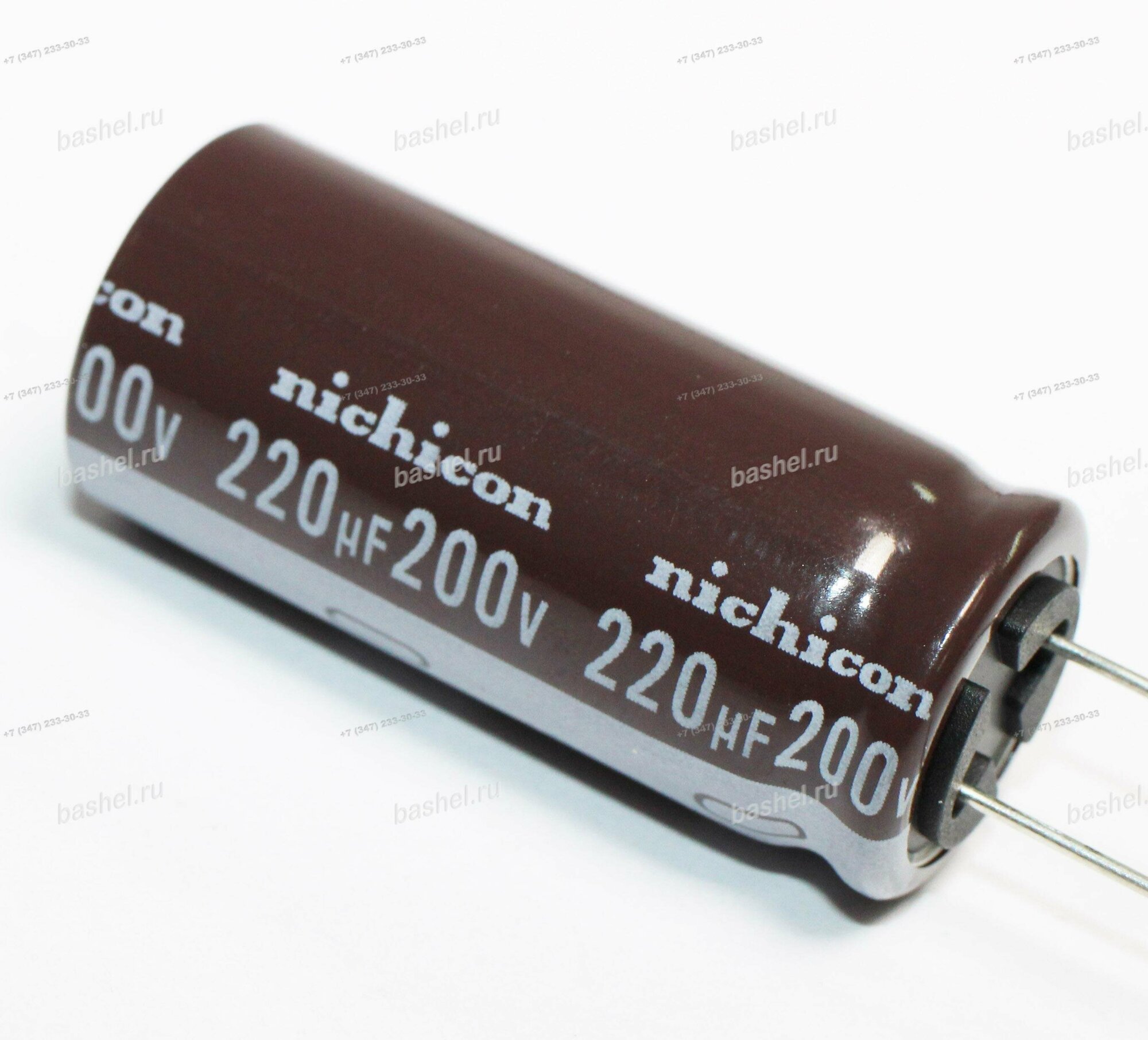 ECAP 220 мкФ / 200В (18х40) PW 105°C (8000ч.), Конденсатор электролитический, NICHICON, low imp.
