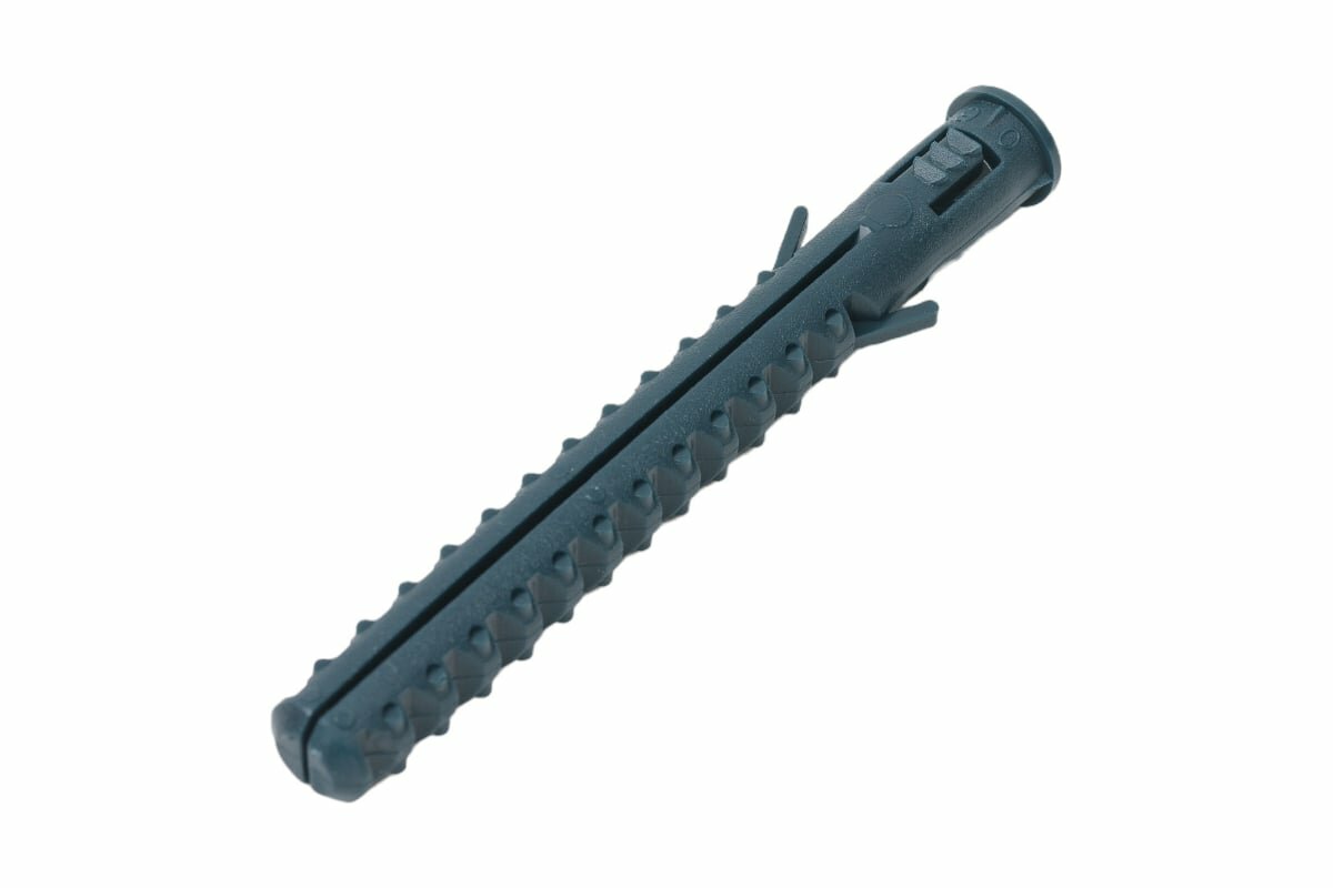 Новпласт Дюбель усиленный 10x6x90 мм, упаковка 300 шт, для бетона и кирпича