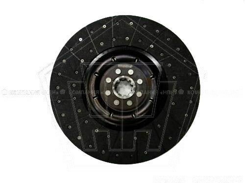 Диск сцепления ведомый камаз (асбест) машз-д тюмень усил. (та142-1601130)