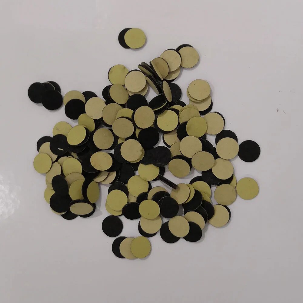 MAUTSU Круглые войлочные прокладки 500 шт. 3.0cm, Black